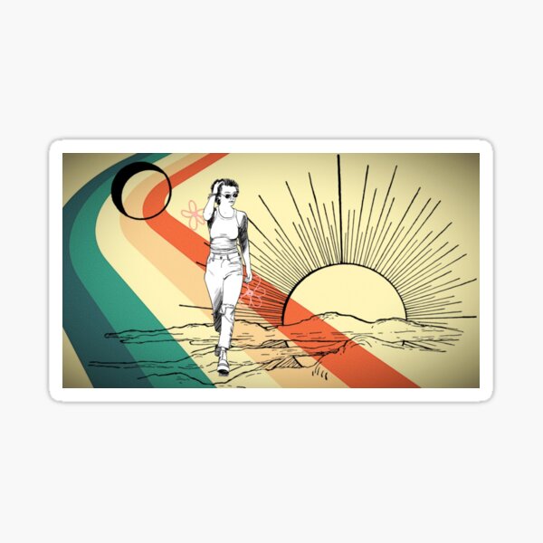 "Walk the Right Path" Sticker for Sale by cocodesigns | Redbubble