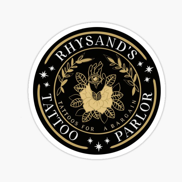 "Rhysand tattoo" Sticker for Sale by AManDuhhh | Redbubble