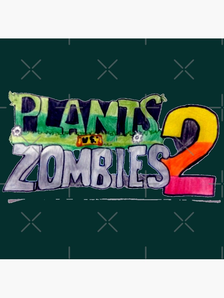 "Plants vs Zombies, handmade letters" Poster for Sale by CraktmanShop ...