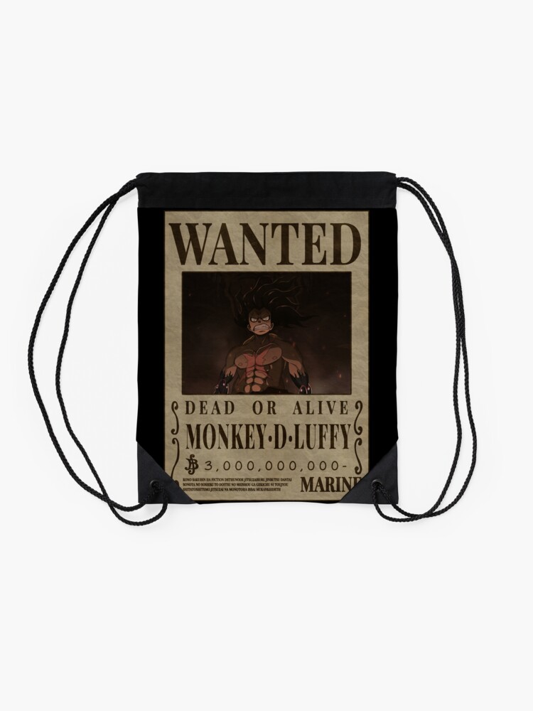 "Monkey D Luffy Wanted One Piece Nika Nika Joy Boy Luffy Gear 5th ...