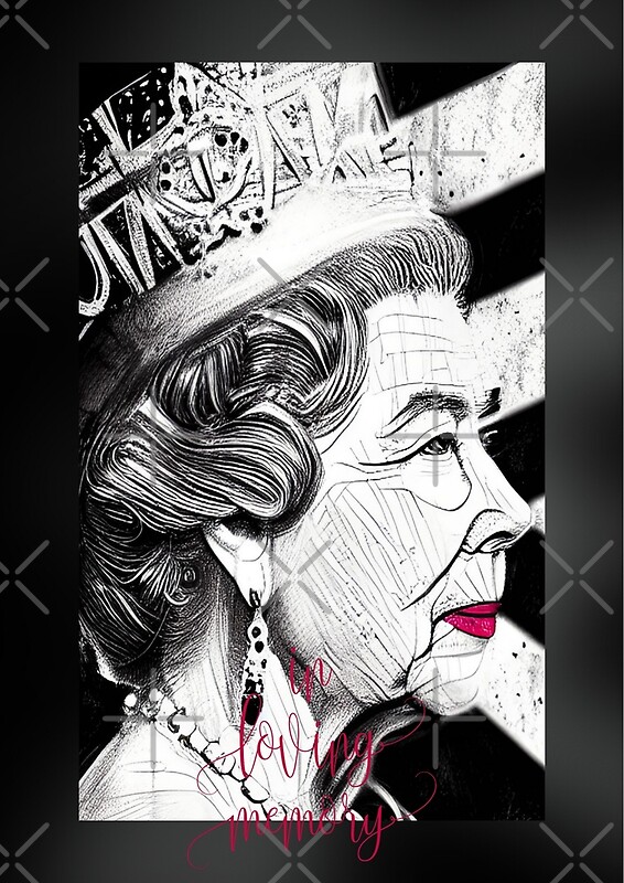 "Queen Elizabeth Rip" by CalliopeCr | Redbubble