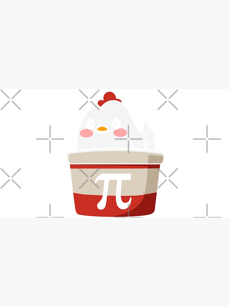 "Cute, funny chicken and pi symbol, funny teacher meme, funny humorous ...