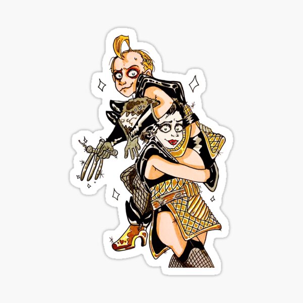 "Let's Do The Time Warp Again!" Sticker for Sale by irishimo | Redbubble