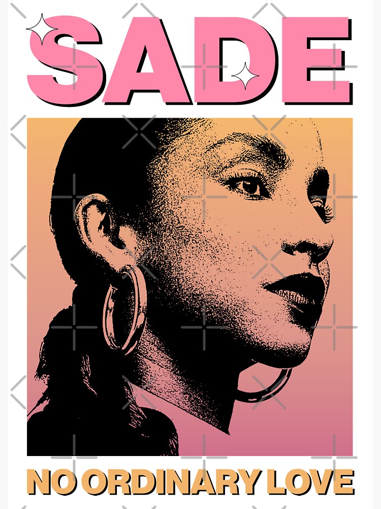 "Sade // Tribute Fanwerk" Sticker for Sale by Arvillaino | Redbubble