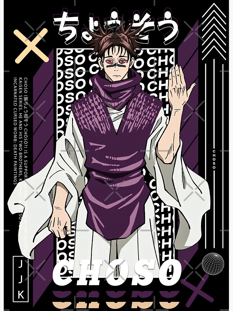 "Choso - Jujutsu Kaisen, Choso jjk" Sticker for Sale by Saghanime ...