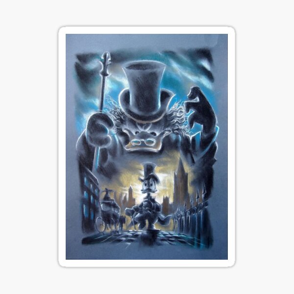 "Scrooge McDuck" Sticker for Sale by GEK-NERD | Redbubble