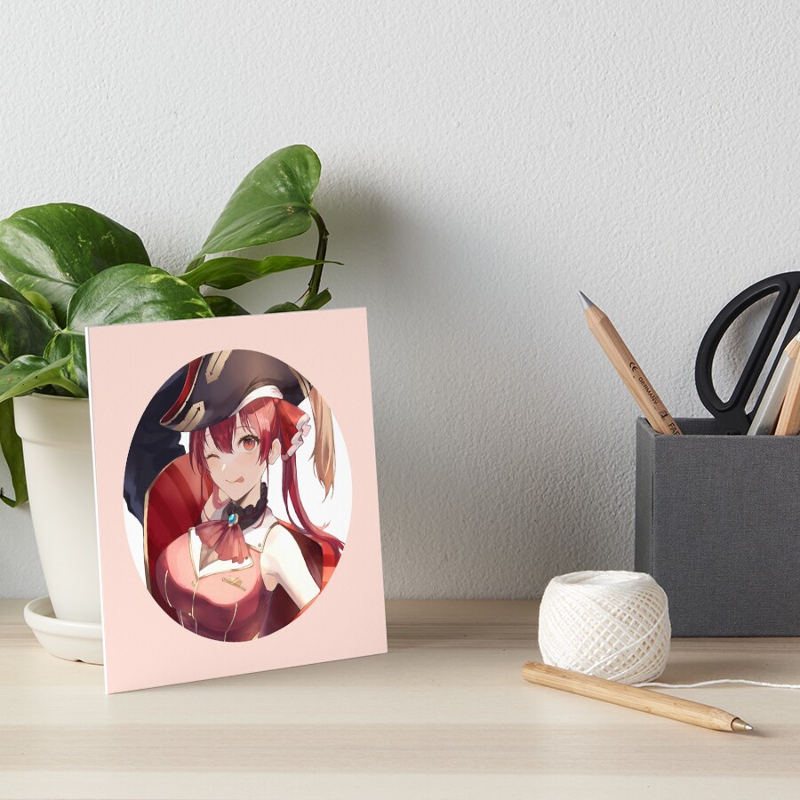 "Houshou Marine Vtuber Hololive Virtual Youtuber Circle Shape" Art ...