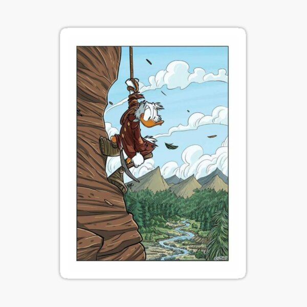 "Scrooge McDuck" Sticker for Sale by GEK-NERD | Redbubble
