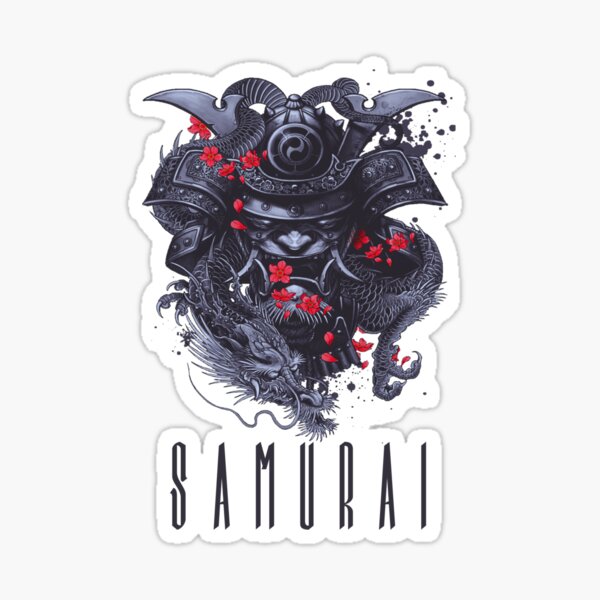 ""Ronin" The Last Samurai" Sticker for Sale by Emo-Cat | Redbubble