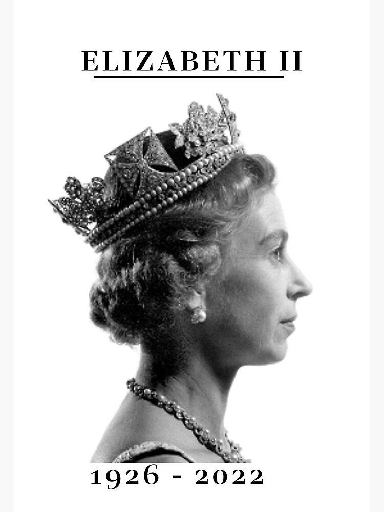 "RIP Queen Elizabeth" Poster for Sale by luxury-shp | Redbubble