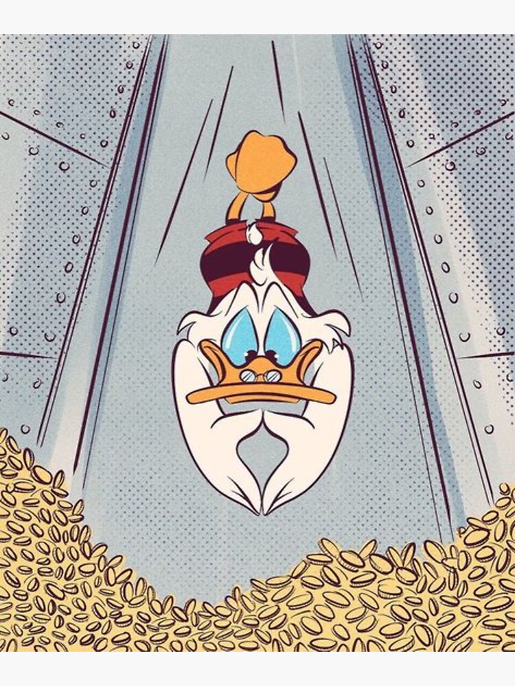 "Scrooge McDuck" Sticker for Sale by GEK-NERD | Redbubble