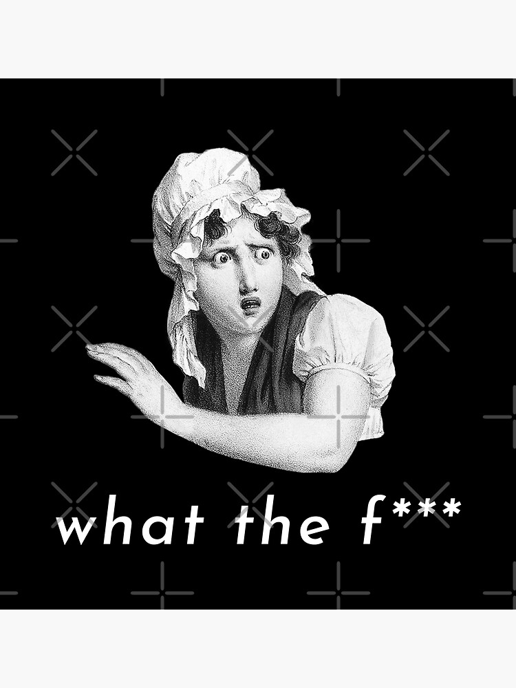 "What the f*** funny meme wtf wtaf what the hell" Sticker for Sale by ...