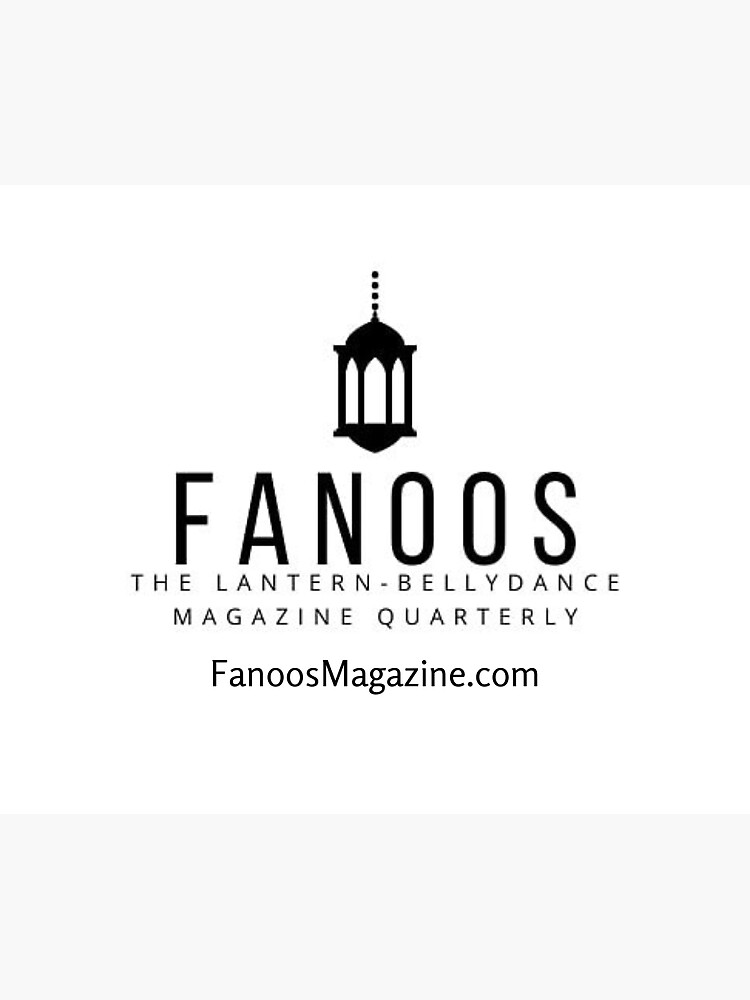 "Fanoos Magazine Logo" Sticker for Sale by orianabellydnce | Redbubble
