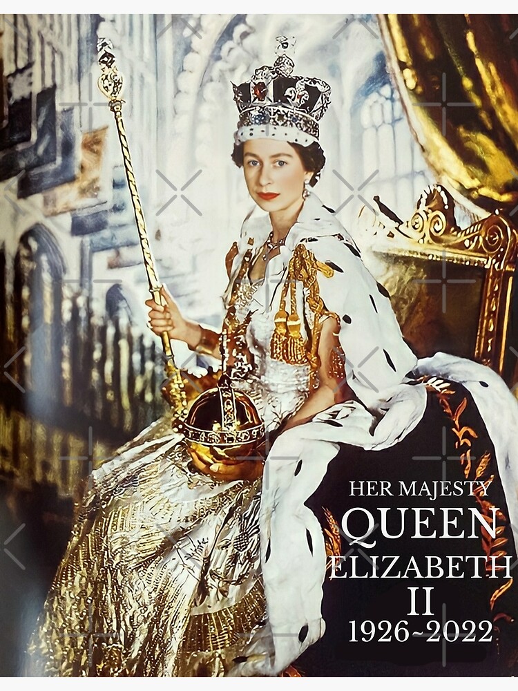 Impression photo « RIP reine elizabeth II Sa Majesté la reine Elizabeth ...