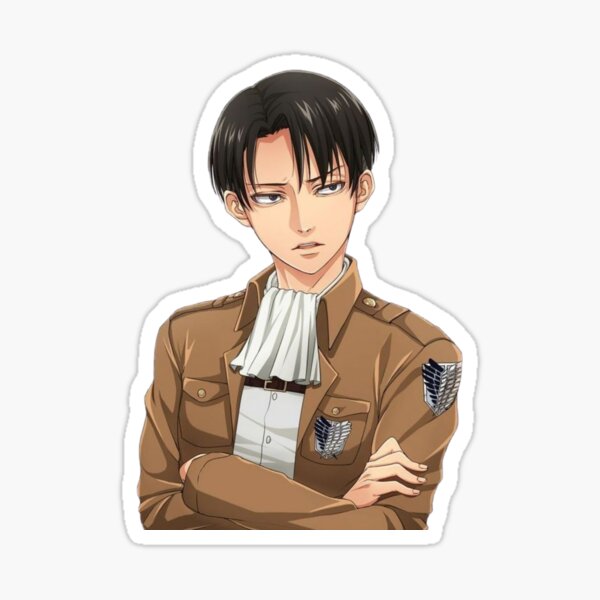 "AOT Levi" Sticker for Sale by creativille | Redbubble