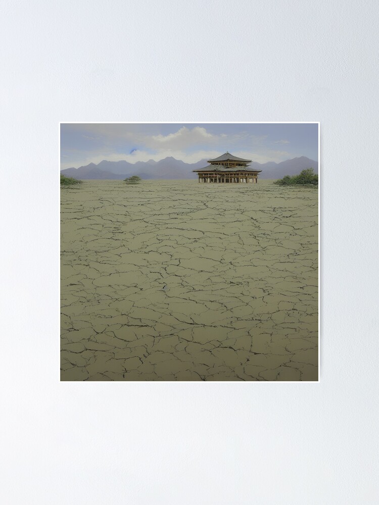 "Basin Art Japanese landscape " Poster for Sale by Art-of-AI | Redbubble