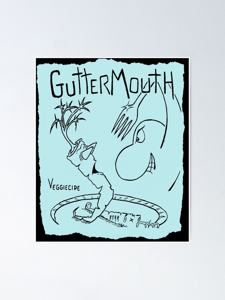 "Guttermouth" Poster for Sale by RockfanStore | Redbubble