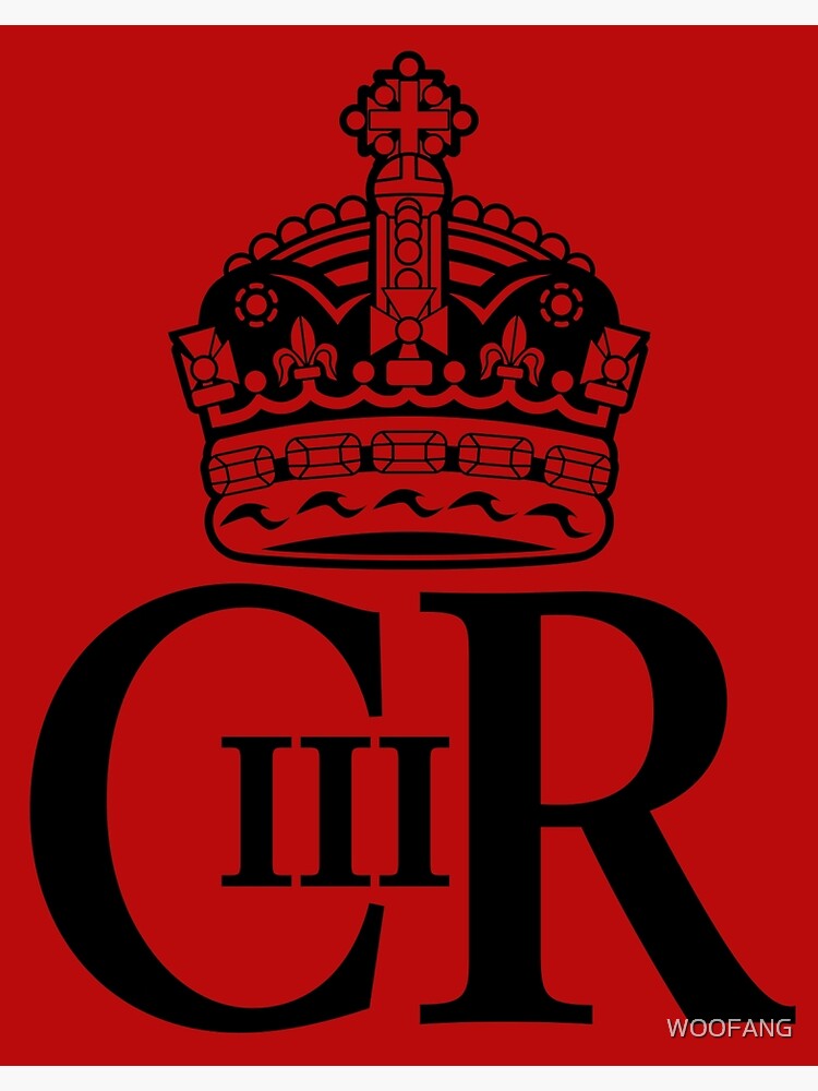 "The Royal Cypher of King Charles III" Art Print for Sale by WOOFANG ...