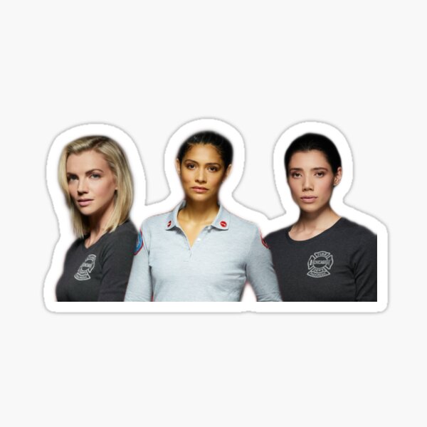 "The Women of Chicago Fire" Sticker for Sale by PhoenixAD | Redbubble
