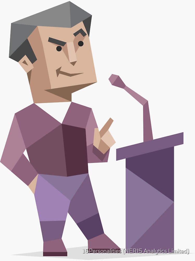 "Debater Personality (ENTP-A / ENTP-T)" Sticker for Sale by ...