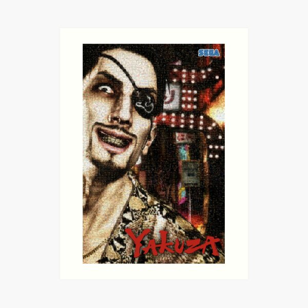"Majima Goro - Mosaic" Art Print by Deekman | Redbubble