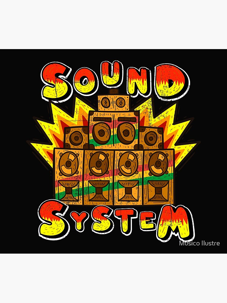 "Sound System Reggae Jamaican Music Lovers Gift Idea" Poster for Sale ...