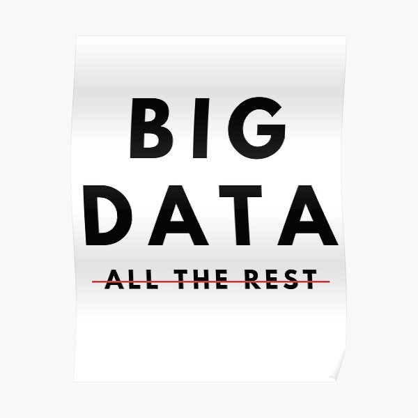 Póster «Big data, meme científico de datos, análisis de datos» de T ...