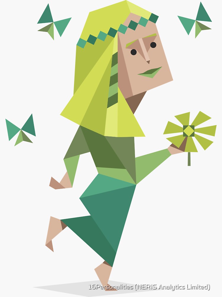 "Mediator Personality (INFP-A / INFP-T)" Sticker for Sale by ...