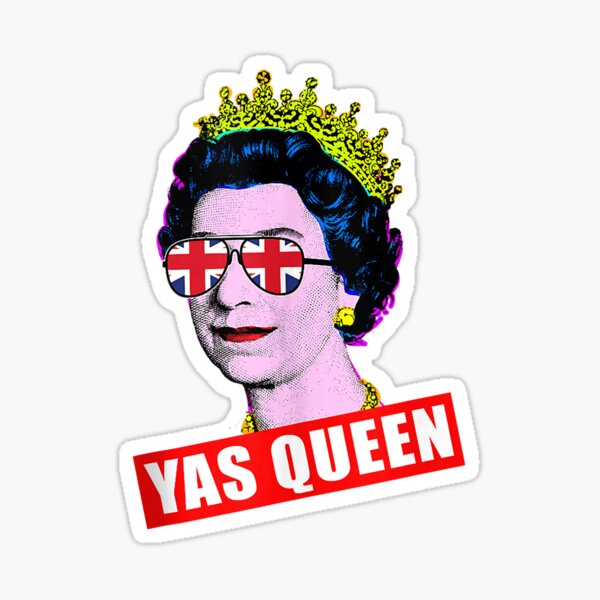 "Yas Queen" Sticker for Sale by oemsanex | Redbubble