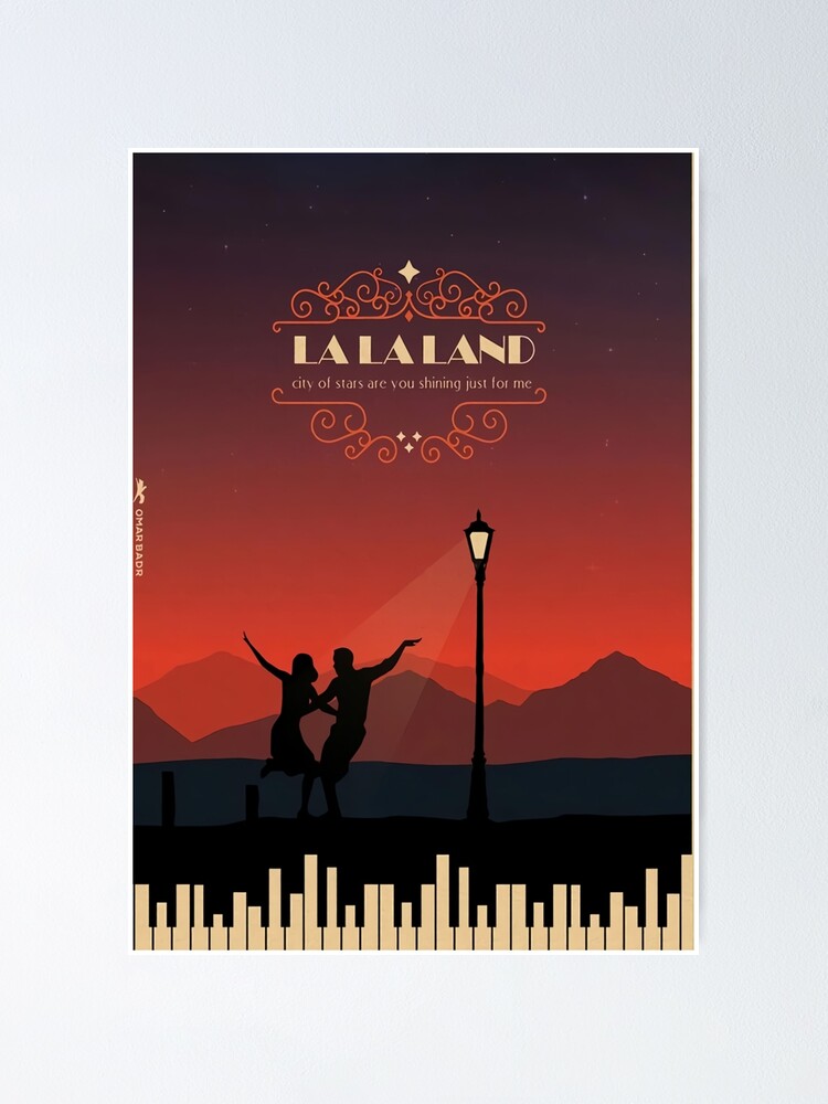 "La La Landa Dance Piano " Poster for Sale by larassantitirt | Redbubble