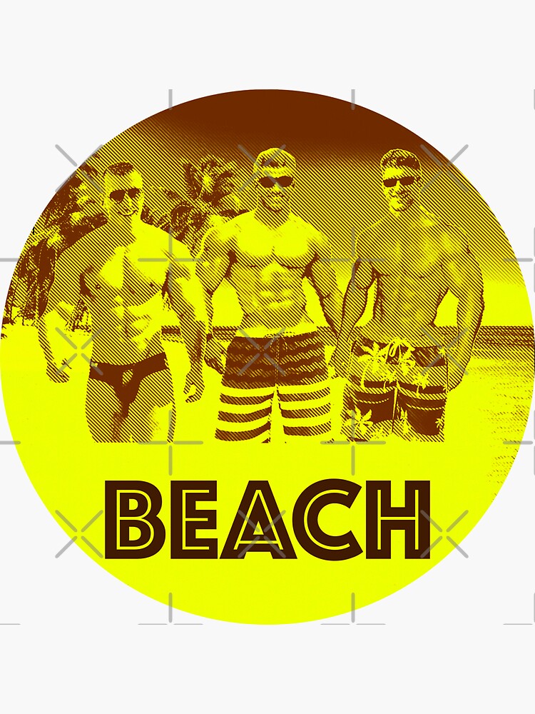 "BEACH (Beach Lemon Collection)" Sticker for Sale by LiverpoolStore ...