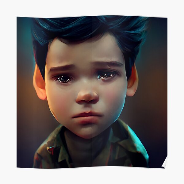 "sad" Poster for Sale by dizzyy24 | Redbubble