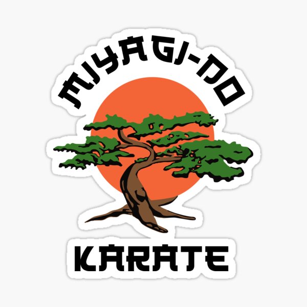 "Miyagi | Cobra Kai" Sticker for Sale by clamentine | Redbubble