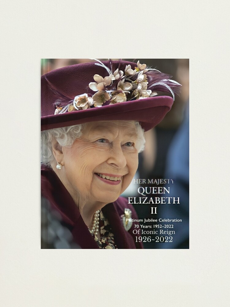 Impression photo « RIP reine elizabeth II Sa Majesté la reine Elizabeth ...