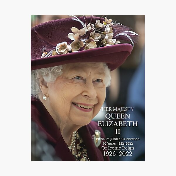 Impression photo « RIP reine elizabeth II Sa Majesté la reine Elizabeth ...