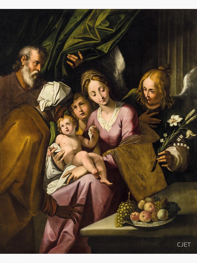 "The Holy Family with the Infant Saint John, Saint Anne, and the Angel Annunciate | Prague ...