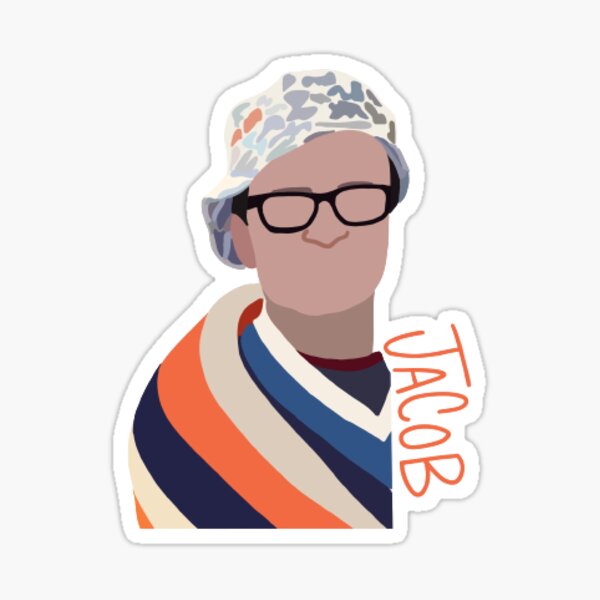 "Jacob " Sticker for Sale by PiThetaPhi | Redbubble