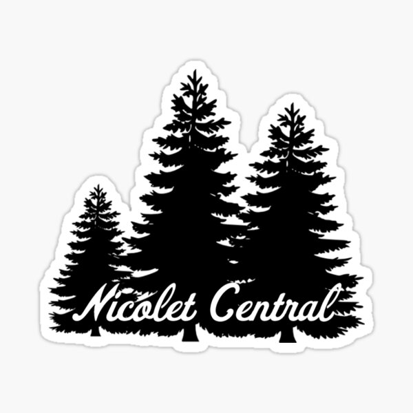 "Nicolet Central Logo " Sticker for Sale by HoraceTheHodag | Redbubble