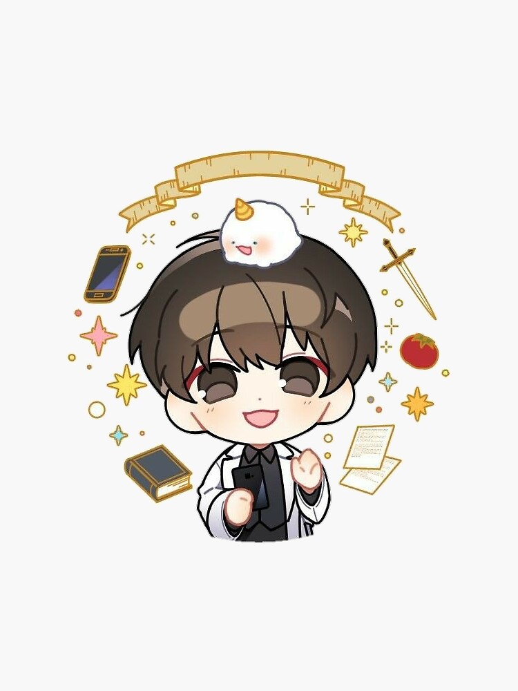 "kim Dokja" Sticker for Sale by iamilpyo | Redbubble