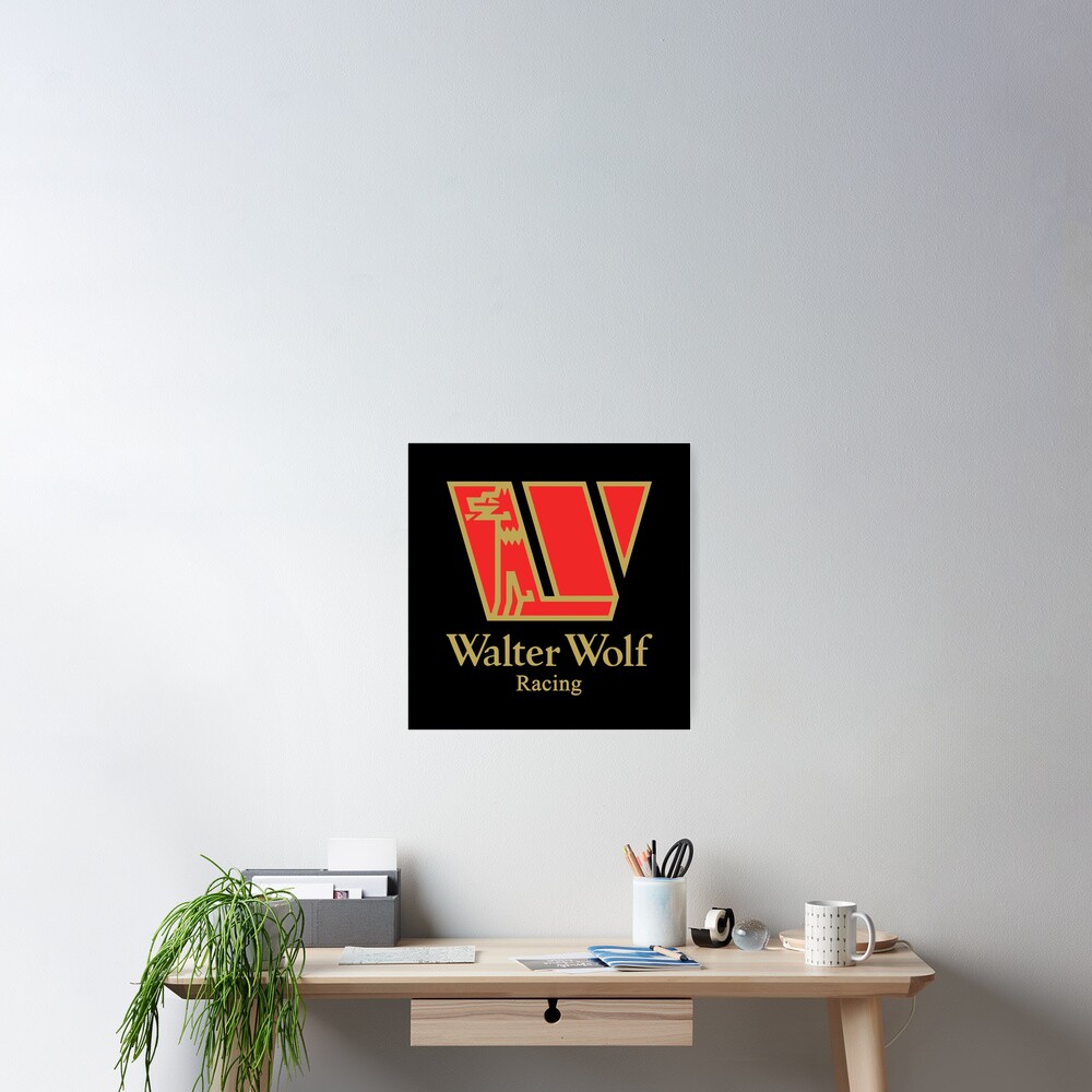 "Walter Wolf Racing classic retro f1 team" Poster for Sale by heatshop ...