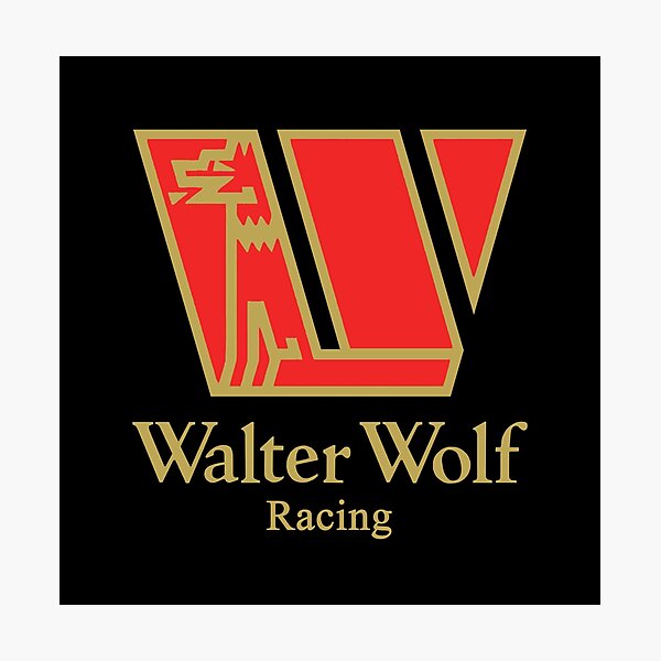 "Walter Wolf Racing classic retro f1 team" Photographic Print for Sale ...