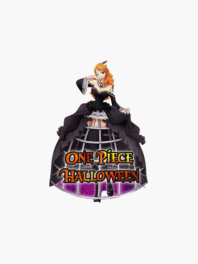 "NAMI STICKERS / ONE PIECE HALLOWEEN STICKERS / LUFFY HALLOWEEN ...