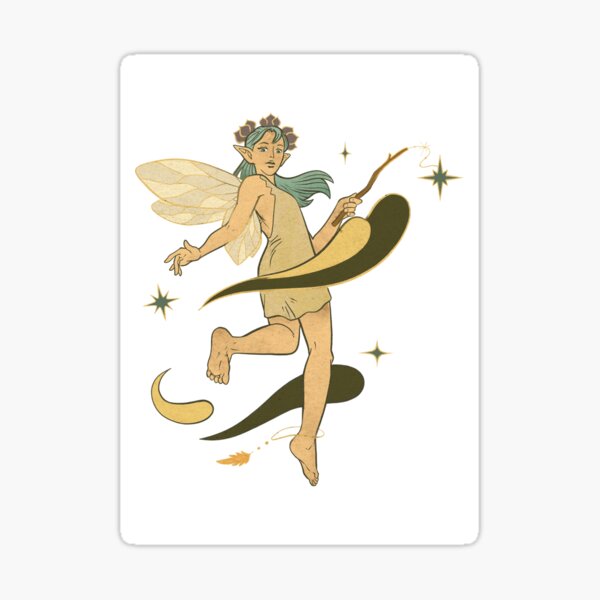 "lake nymph" Sticker for Sale by LaSalvador | Redbubble