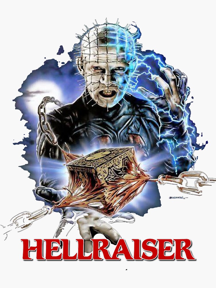"Hellraiser - Pinhead" Sticker for Sale by GABRIELJOE | Redbubble