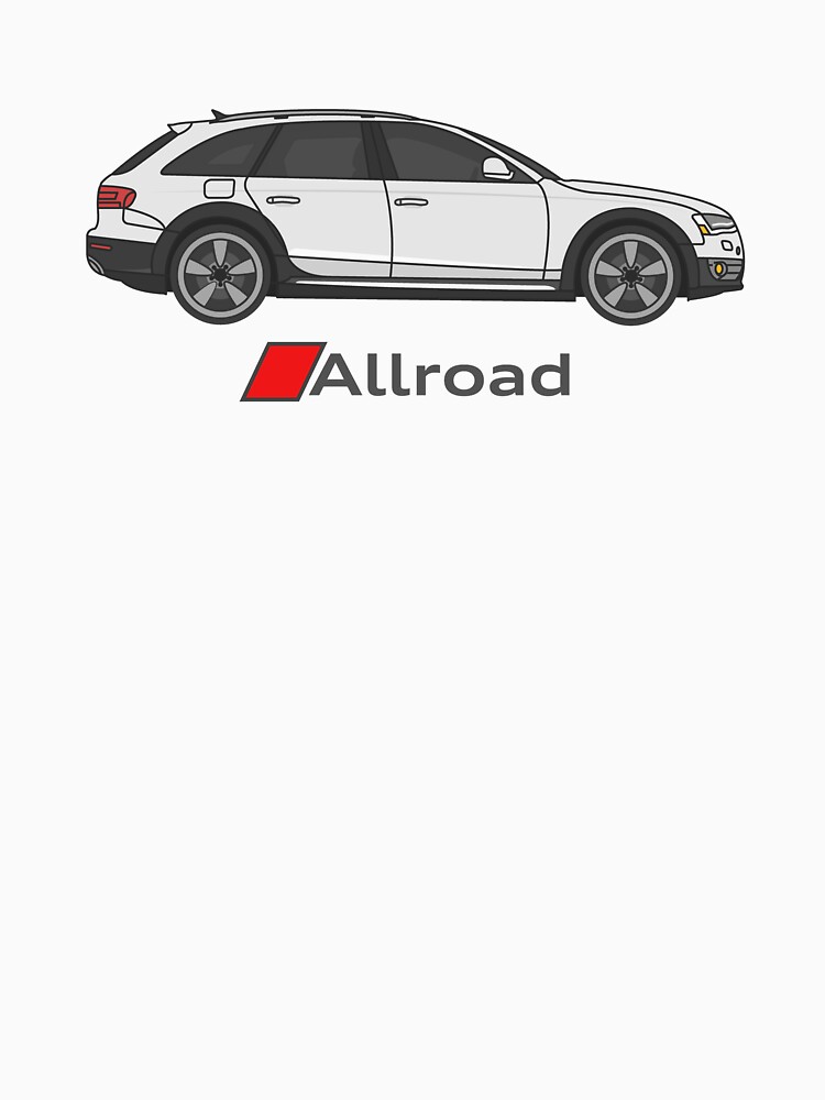 "Audi Allroad with Flag" T-shirt for Sale by herewegrow | Redbubble ...