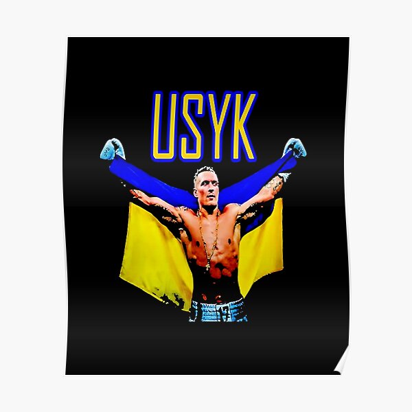 "Usyk a Usyk a Usyk" Poster for Sale by Jajaer | Redbubble