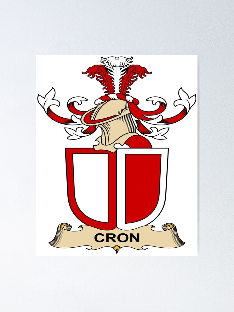 "Cron " Poster by HaroldHeraldry | Redbubble