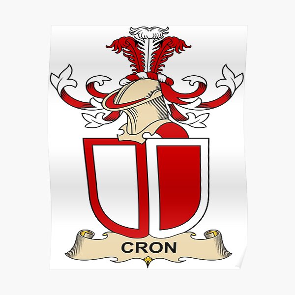 "Cron " Poster by HaroldHeraldry | Redbubble
