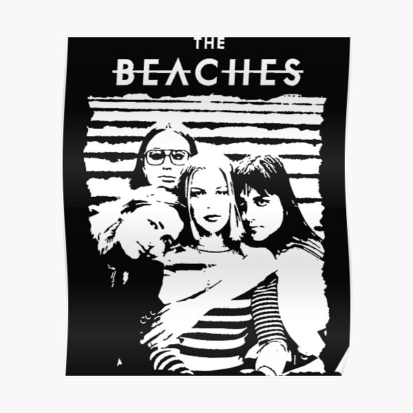 "THE BEACHES BAND" Poster for Sale by MurdenJoyce | Redbubble