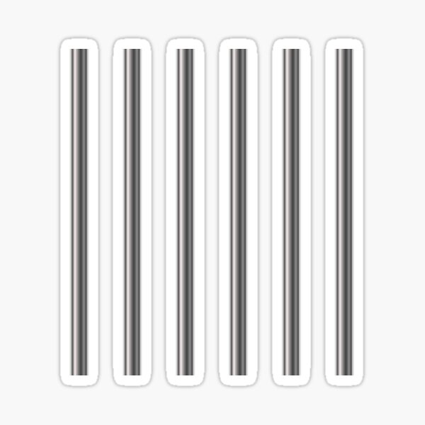 Bars Prison Stickers | Redbubble